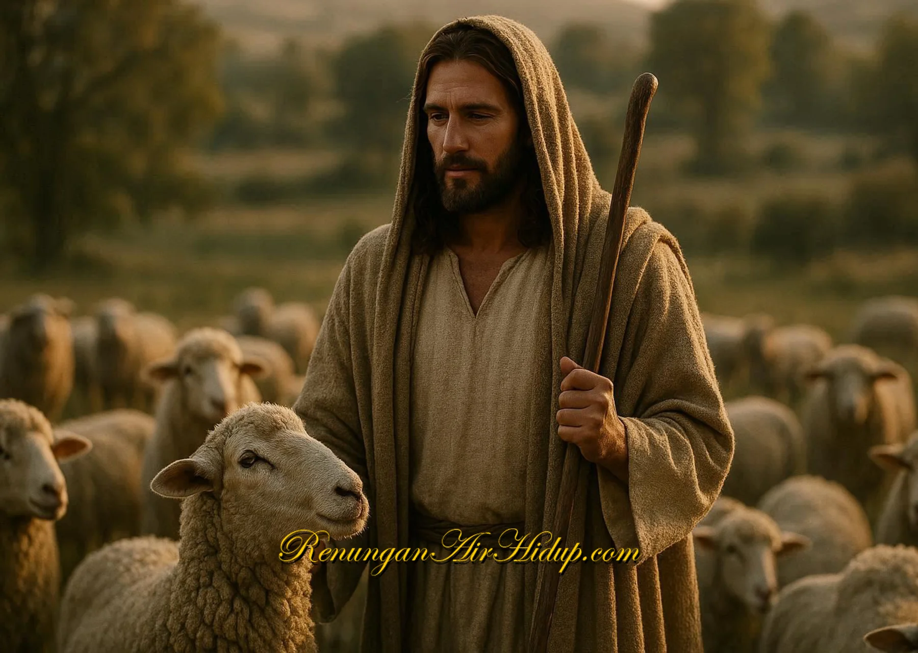 Yesus Gembala yang Baik & Kitapun Haruslah Menjadi Domba yang Baik – Renungan Air Hidup